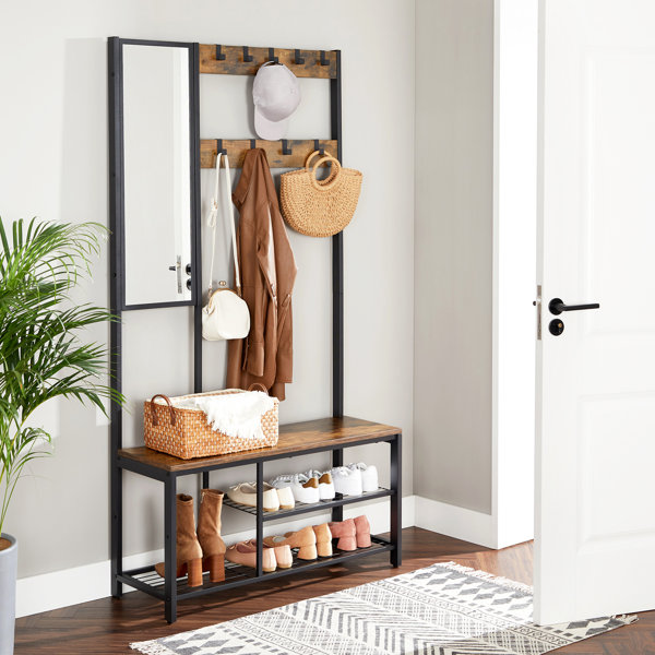 Hall-tree-mirror | Wayfair