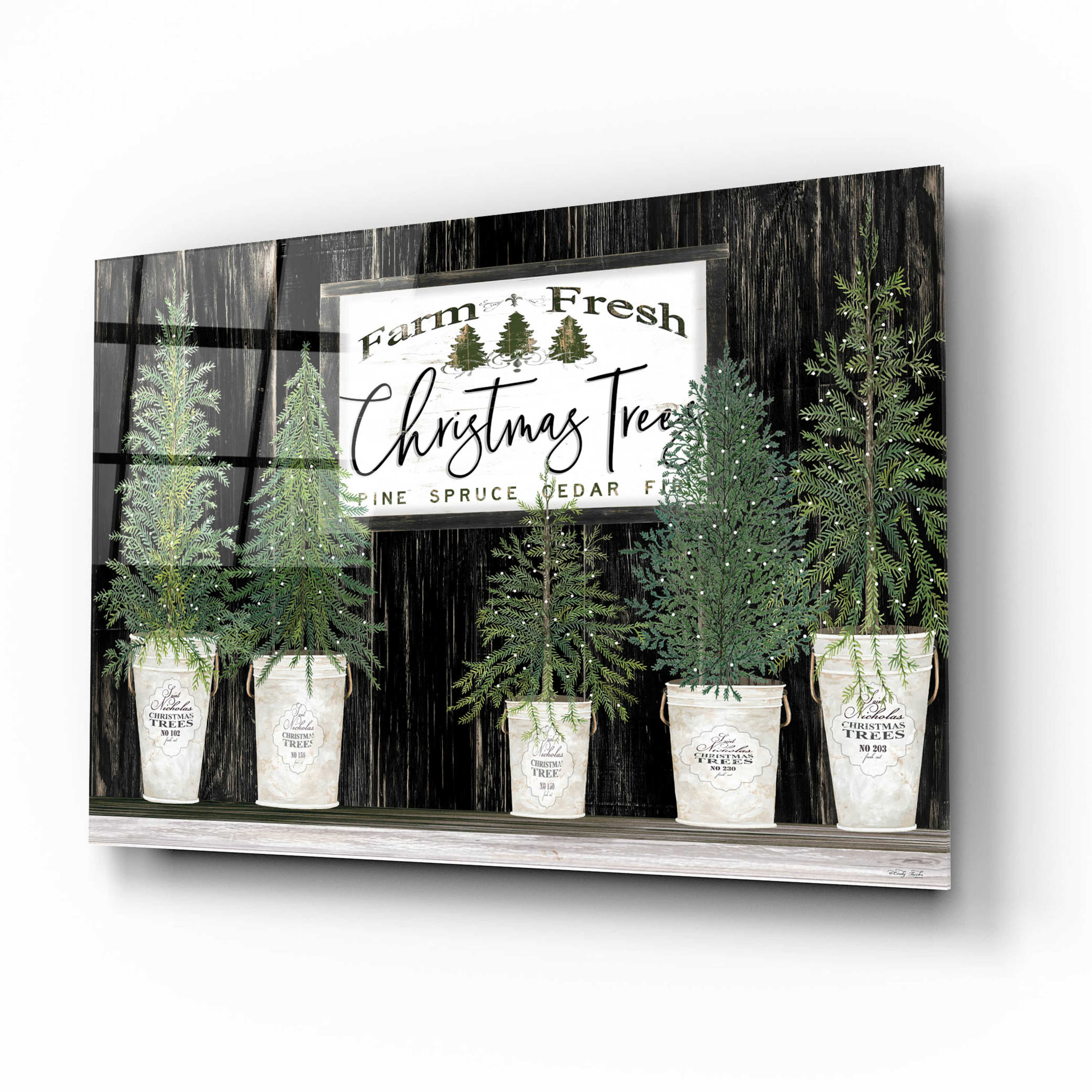 The Holiday Aisle® Farm Fresh Trees Of Christmas by - on | Wayfair