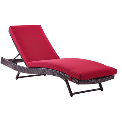 Red Outdoor Chaise & Lounge Chairs You'll Love in 2019 | Wayfair
