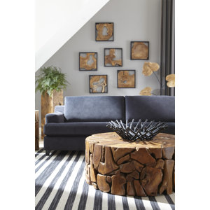 Phillips Collection Teak Chunk Coffee Table & Reviews | Perigold