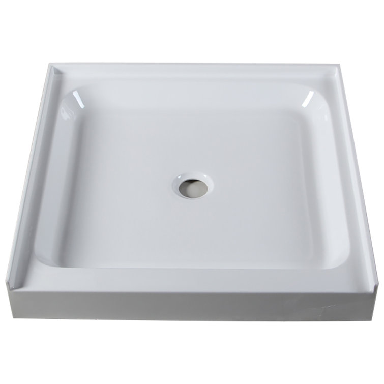 Westbrass 36" W x 36" D Single Shower Base | Wayfair