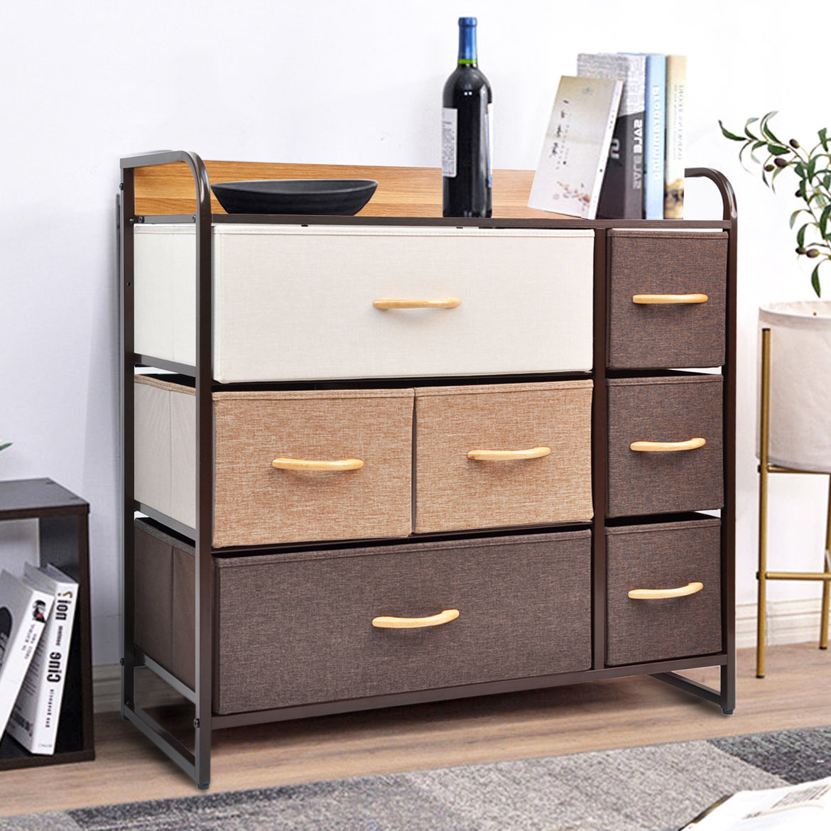 Rebrilliant Killough 7 Drawer Storage Chest And Reviews Wayfair