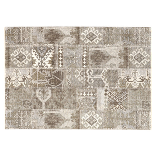 Natur Pur Teddy Tufted Beige/White Rug | Wayfair.co.uk