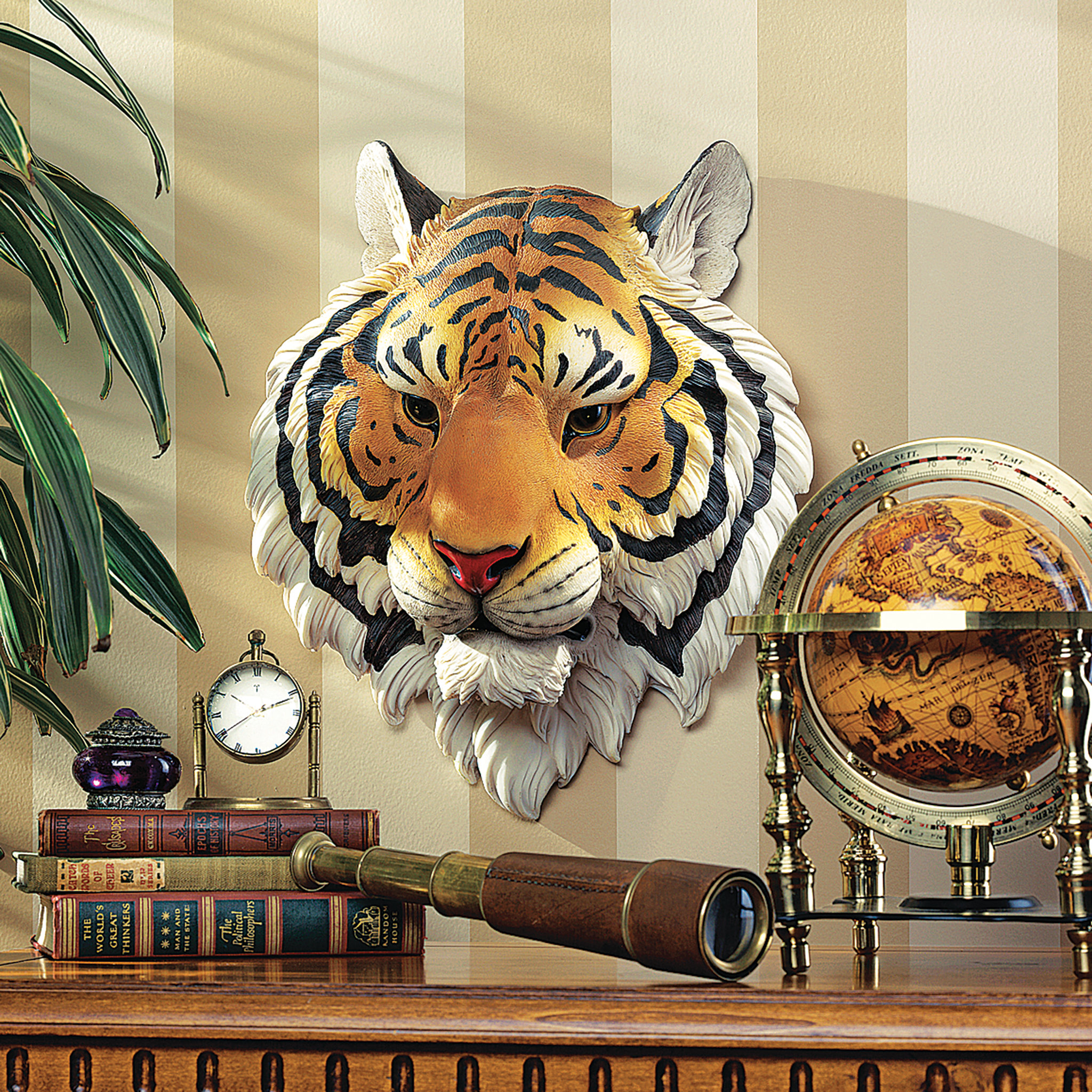Design Toscano Indochinese Tiger Wall Décor & Reviews | Wayfair