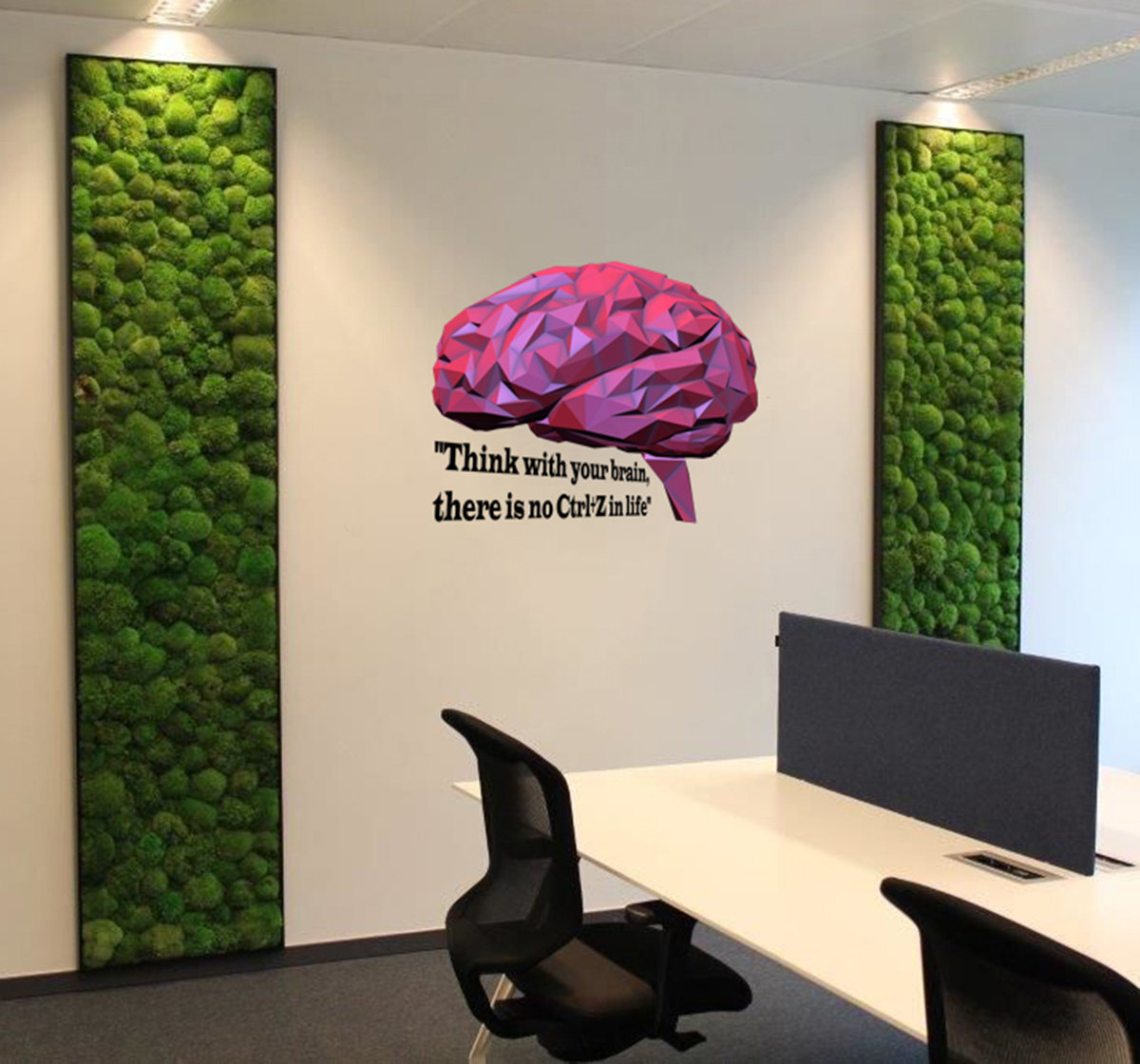 Trinx Brain Wall Decal | Wayfair