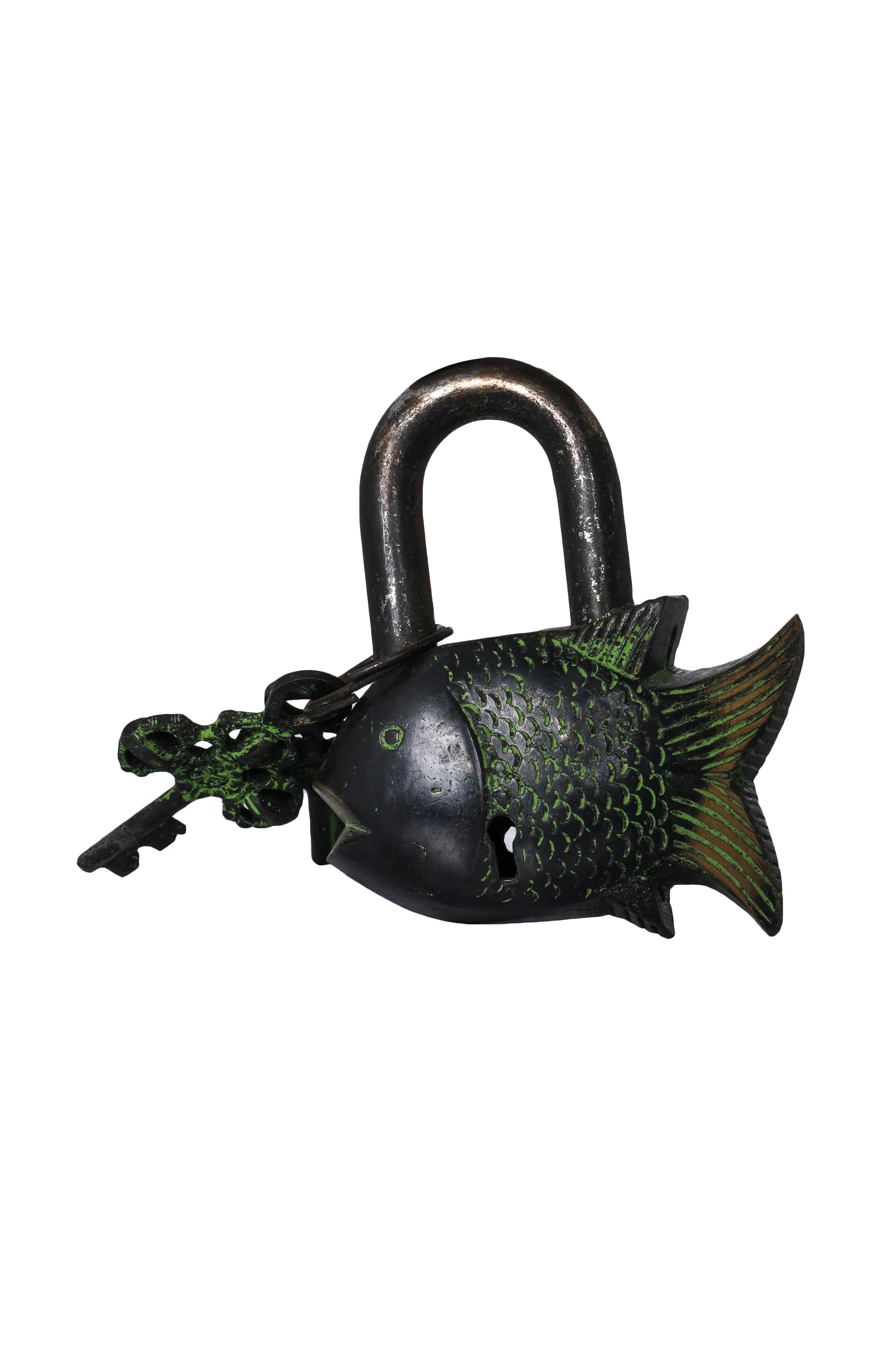 Exotic India Fish Lock | Wayfair