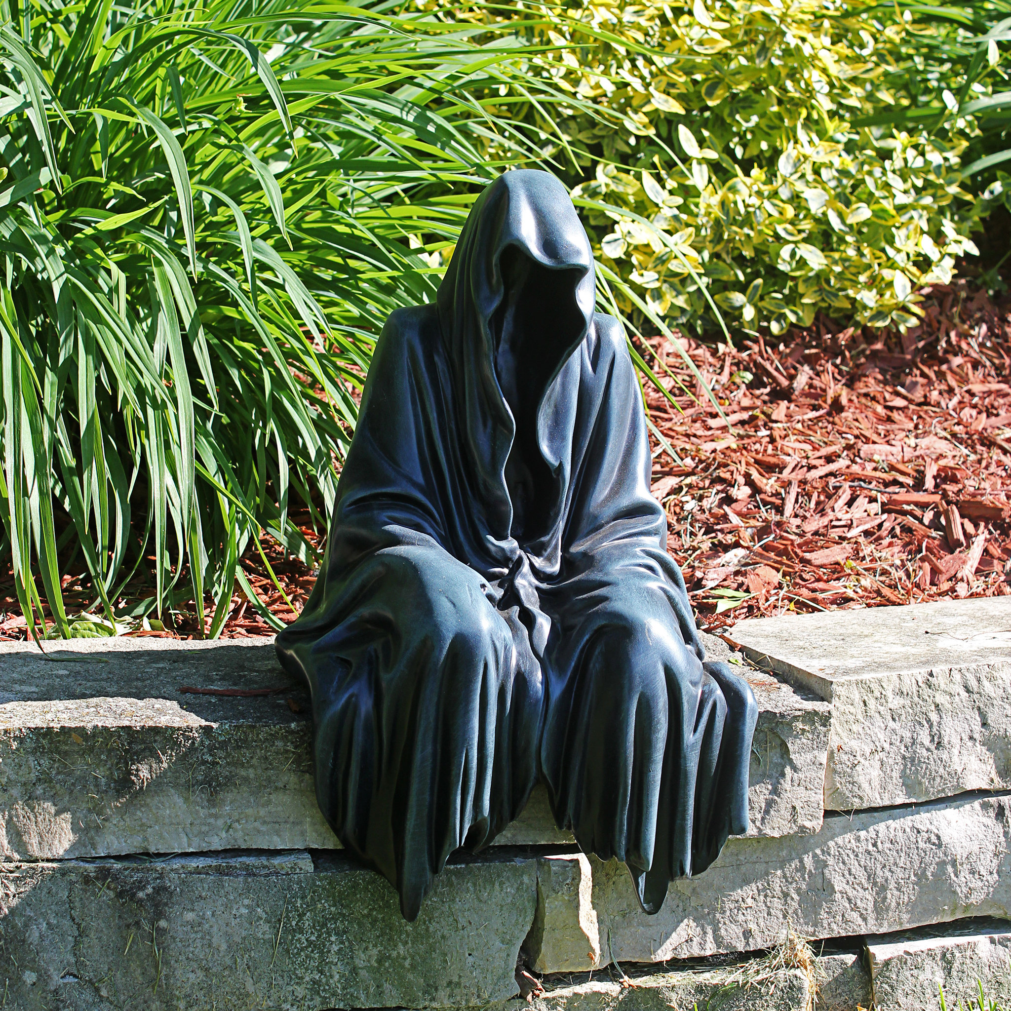 Design Toscano Reaping Solace the Creeper Sitting Statue | Wayfair