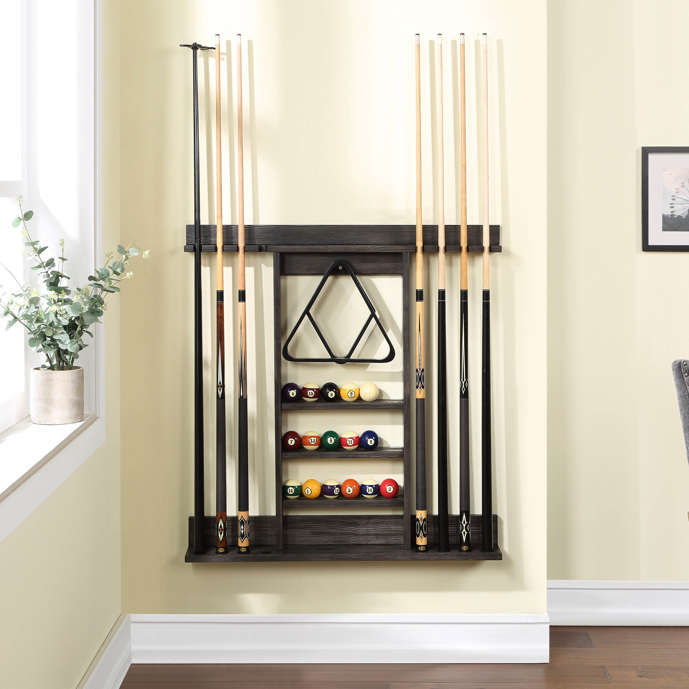 HB Home Glacier Wall Rack & Reviews | Wayfair