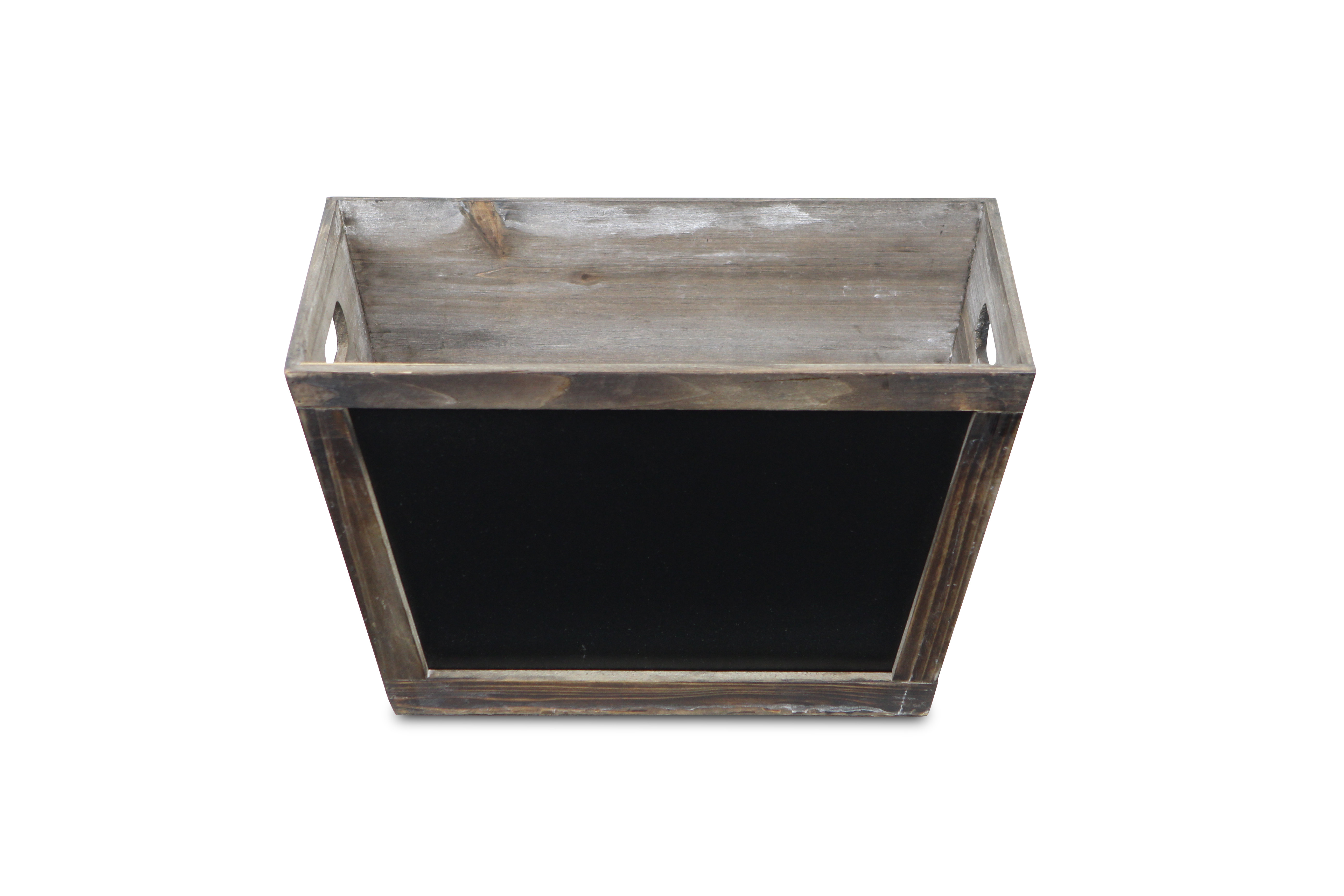 Gracie Oaks Large Wood Storage Bin & Reviews | Wayfair