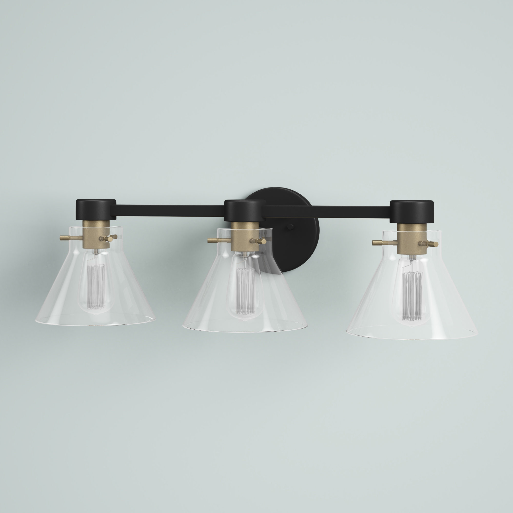 Greyleigh™ Finnley 3 - Light Dimmable Vanity Light & Reviews - Wayfair ...