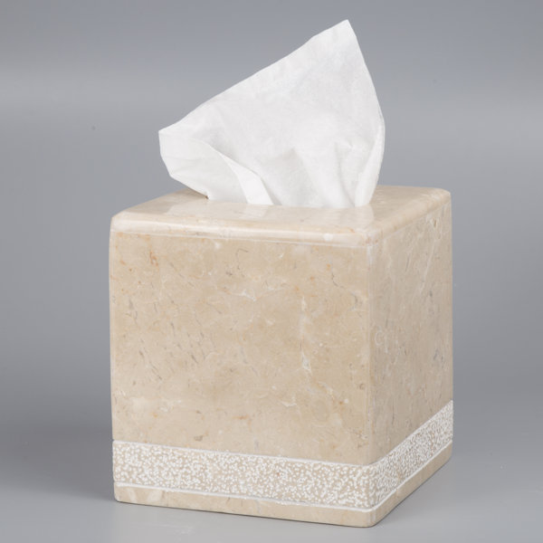 Creative Home Spa Hand Carved Tissue Box Cover | Wayfair
