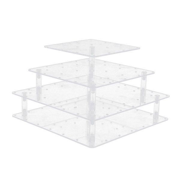 The Party Aisle Acrylic Tiered Stand | Wayfair.co.uk