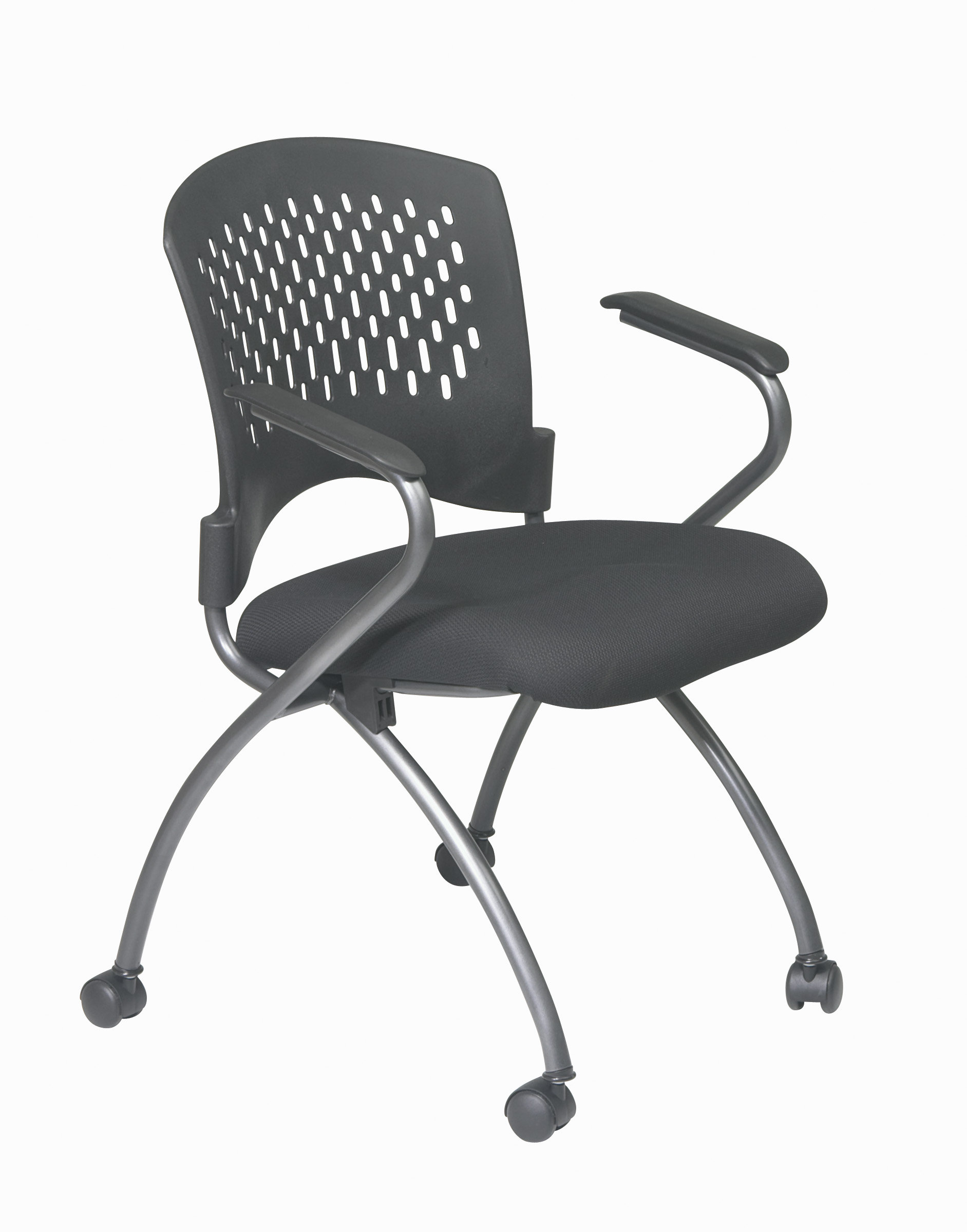 Inbox Zero Geriyah Deluxe Fabric Padded Folding Chair | Wayfair