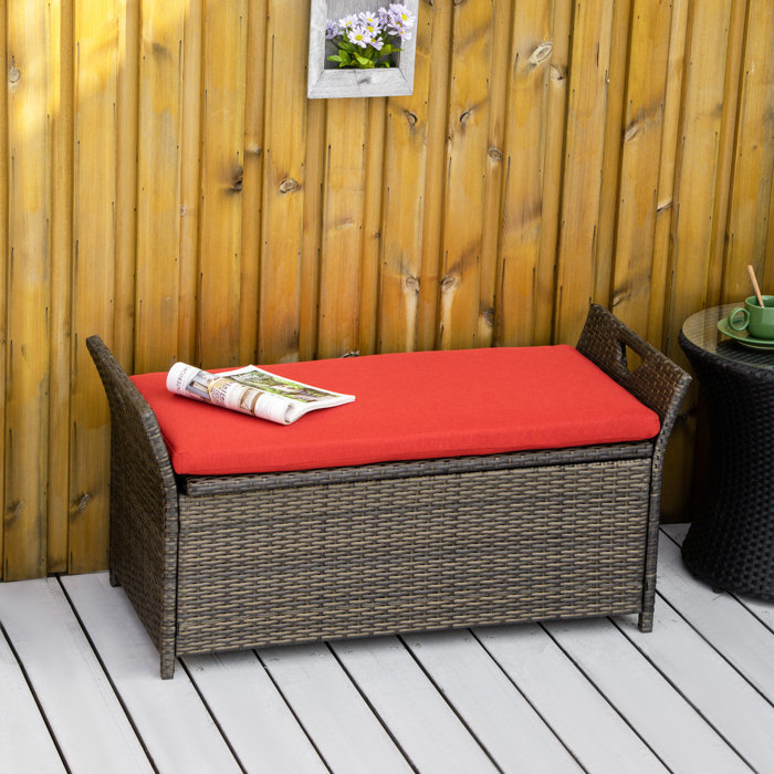 Sol 72 Outdoor™ Joslyn Storage Bench & Reviews | Wayfair