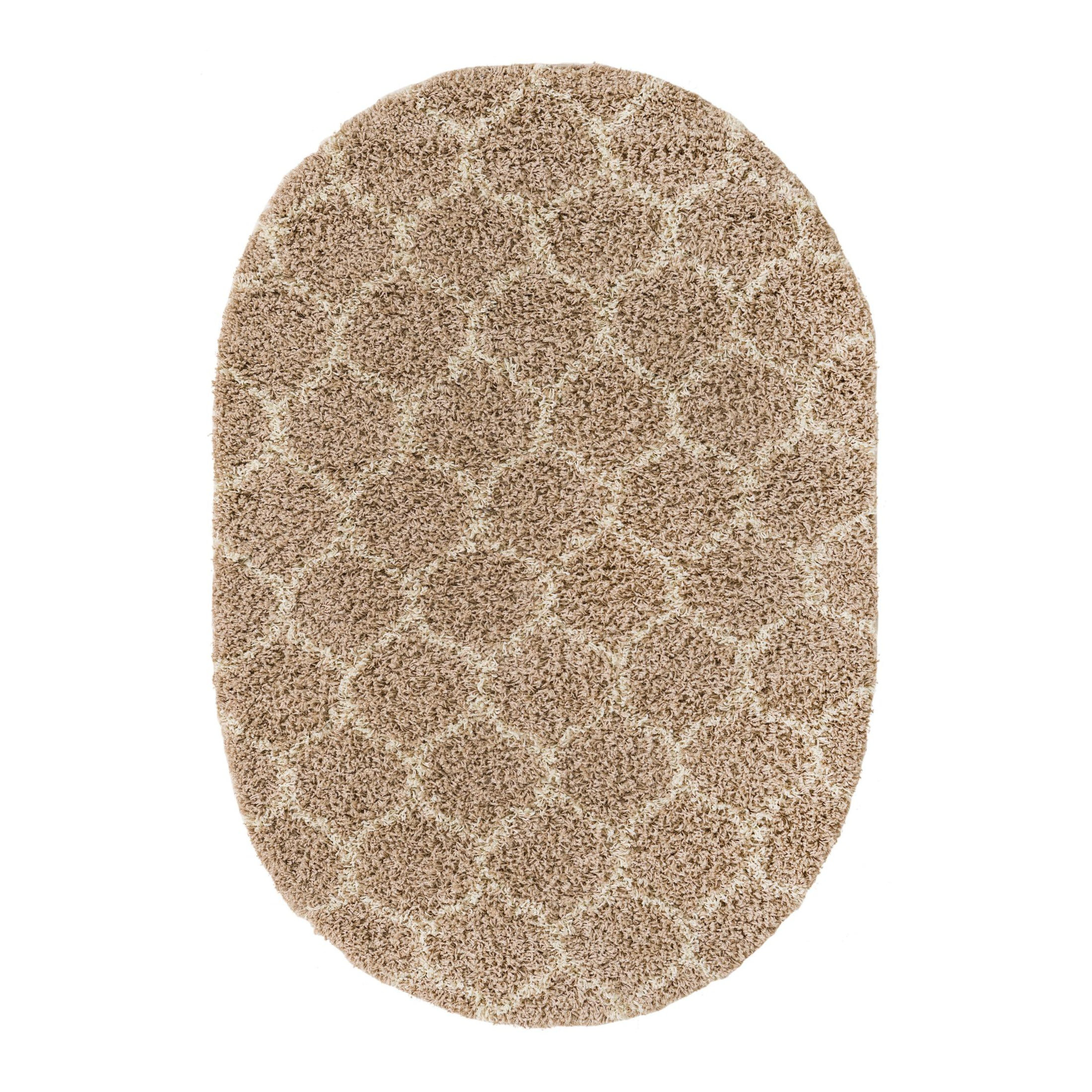 Everly Quinn Performance Light Brown Rug & Reviews | Wayfair