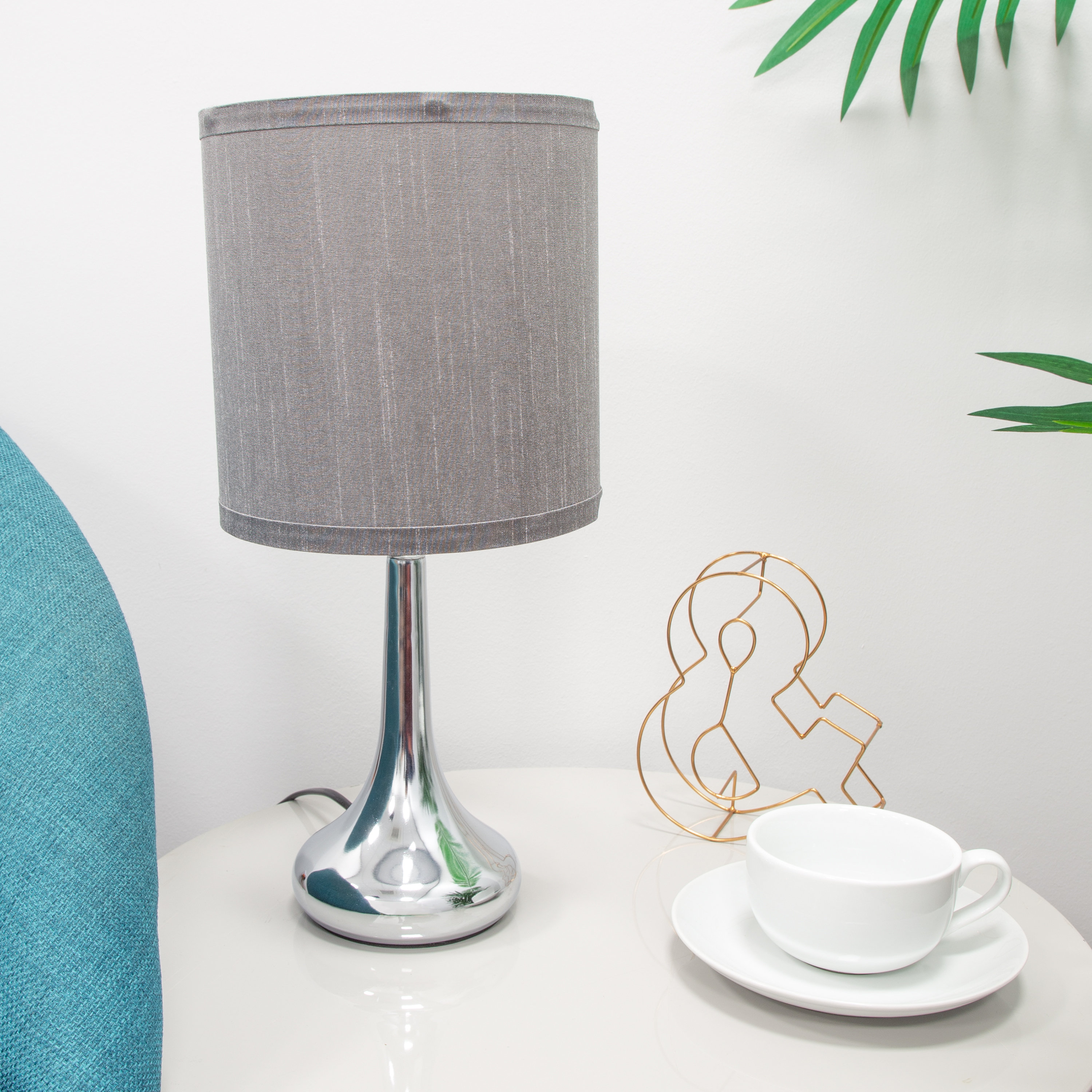 Anika Sarav Chrome Touch Lamp | Wayfair.co.uk