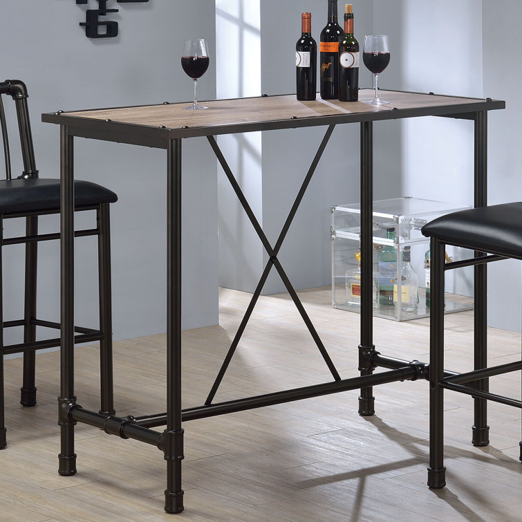Williston Forge Encinas Bar Height 48'' Dining Table & Reviews | Wayfair