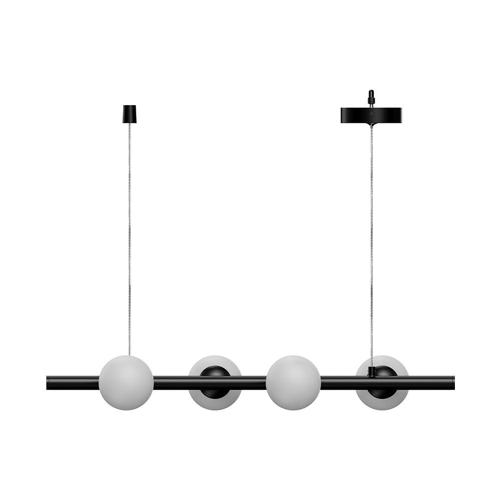 Corrigan Studio® Herron 4 - Light Unique / Statement Linear LED Pendant ...