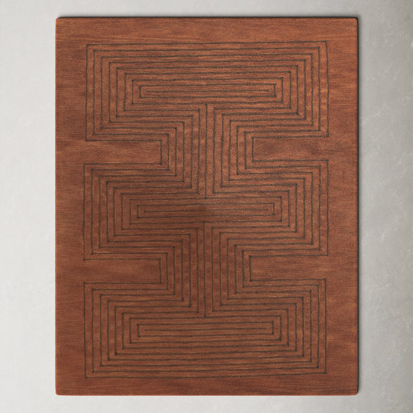 Orlie Handmade Wool Copper Rug & Reviews | AllModern