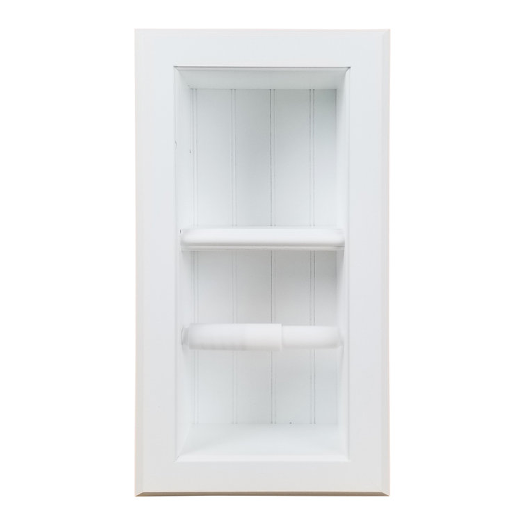 Timber Tree Cabinets Butler Double Recessed Toilet Paper Holder ...