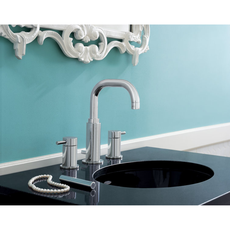 American Standard Serin Widespread Bathroom Faucet with Drain Assembly ...