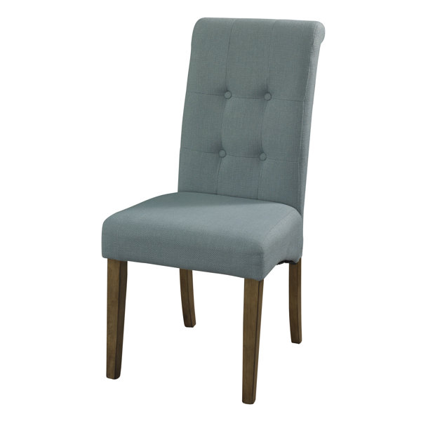 Powell Townsend Tufted Parsons Chair in Weathered Oak - Wayfair Canada