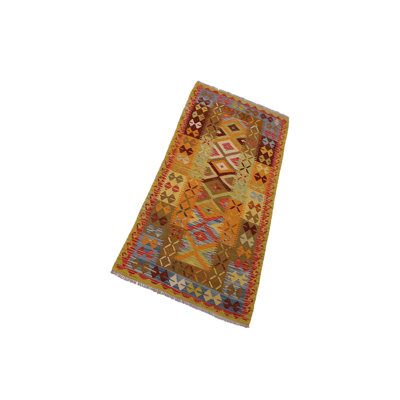 Burnt Orange And Blue Rug | Wayfair