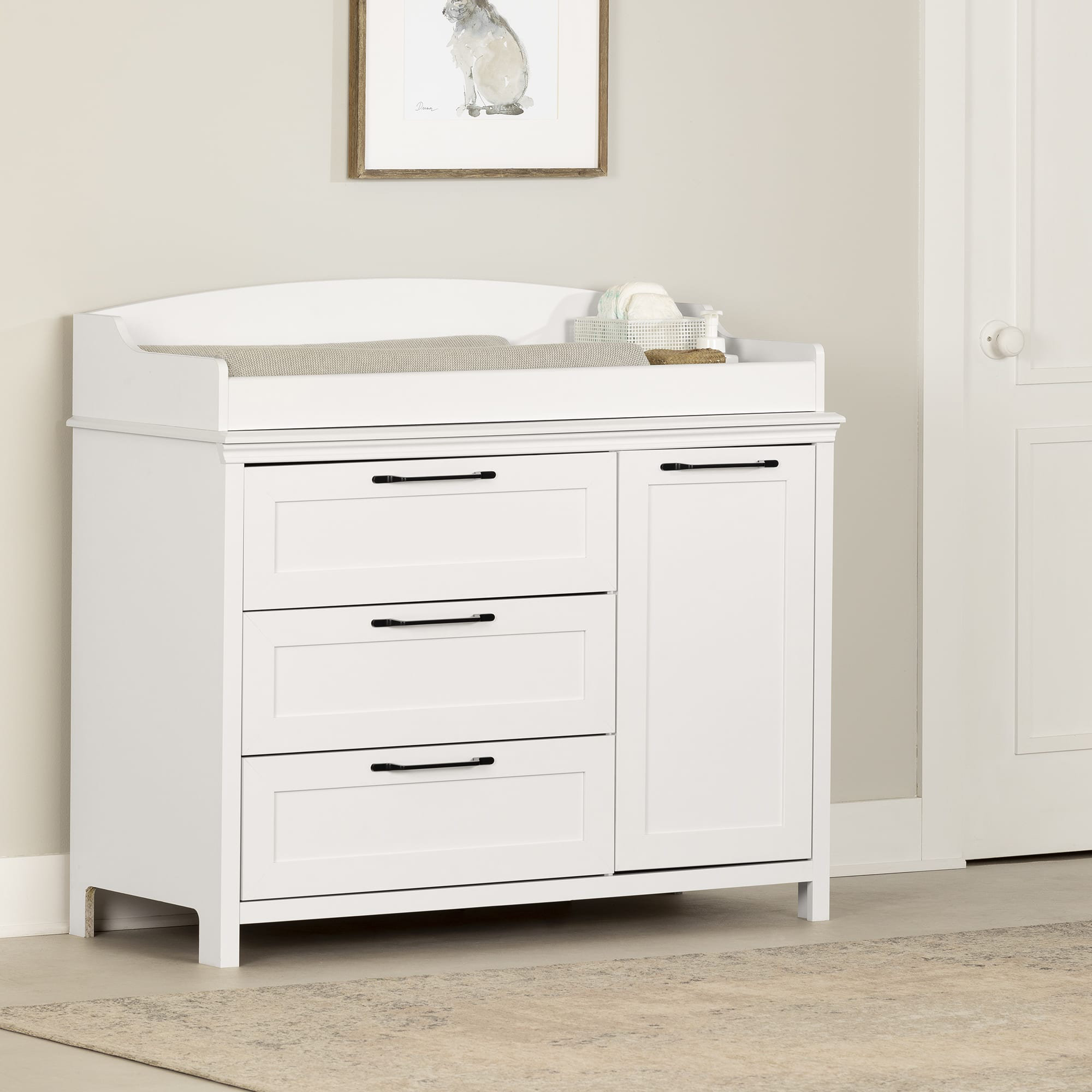 South Shore Daisie Wide Changing Table Dresser | Wayfair