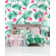 Bay Isle Home Polegate Removable Palm Leaves Flowers 8.33' L x 25" W ...