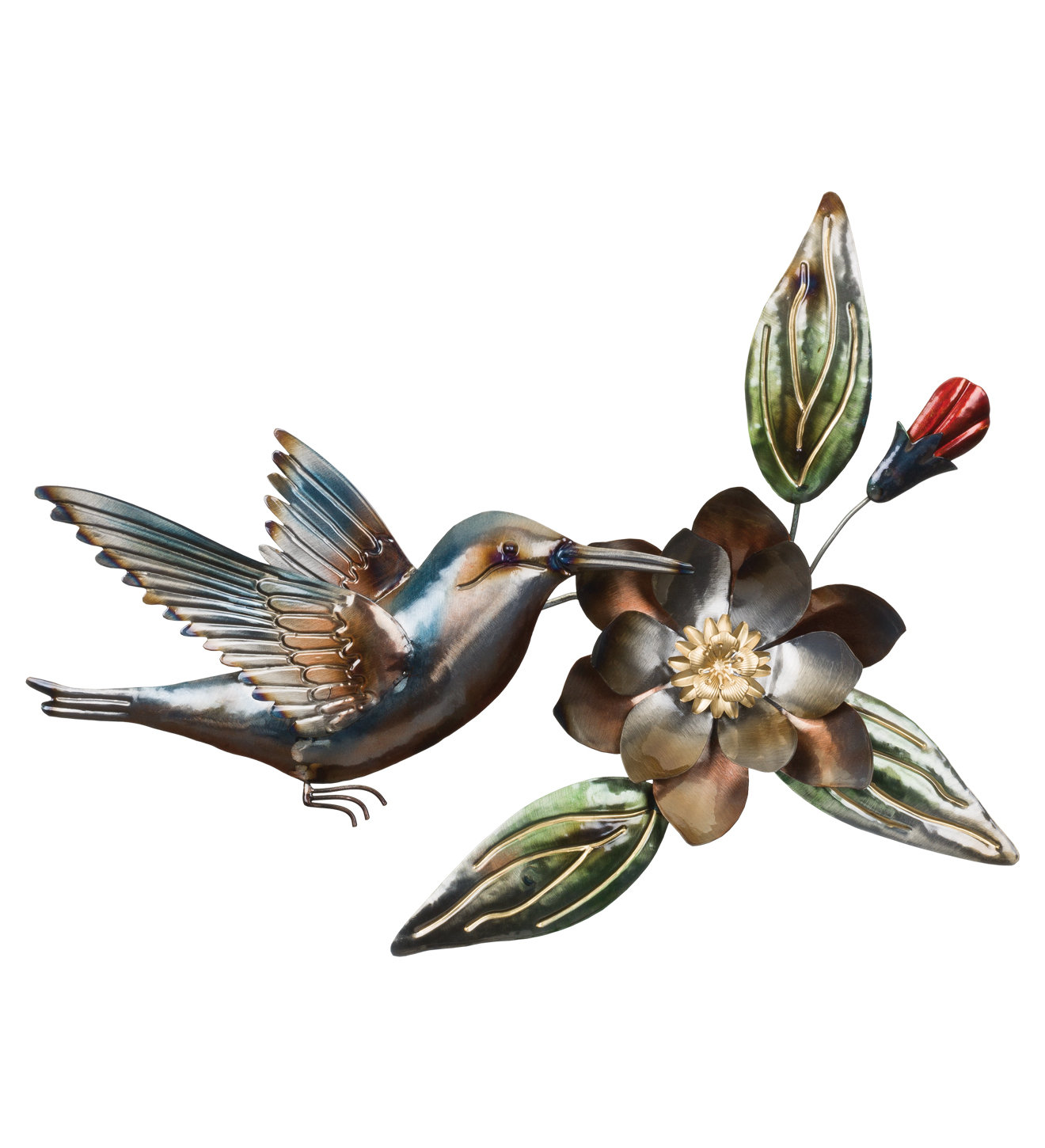 Regal Art & Gift Metallic Hummingbird Wall Décor & Reviews | Wayfair