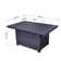 Sunbeam 25'' H x 50'' W Aluminum Outdoor Fire Pit Table with Lid ...