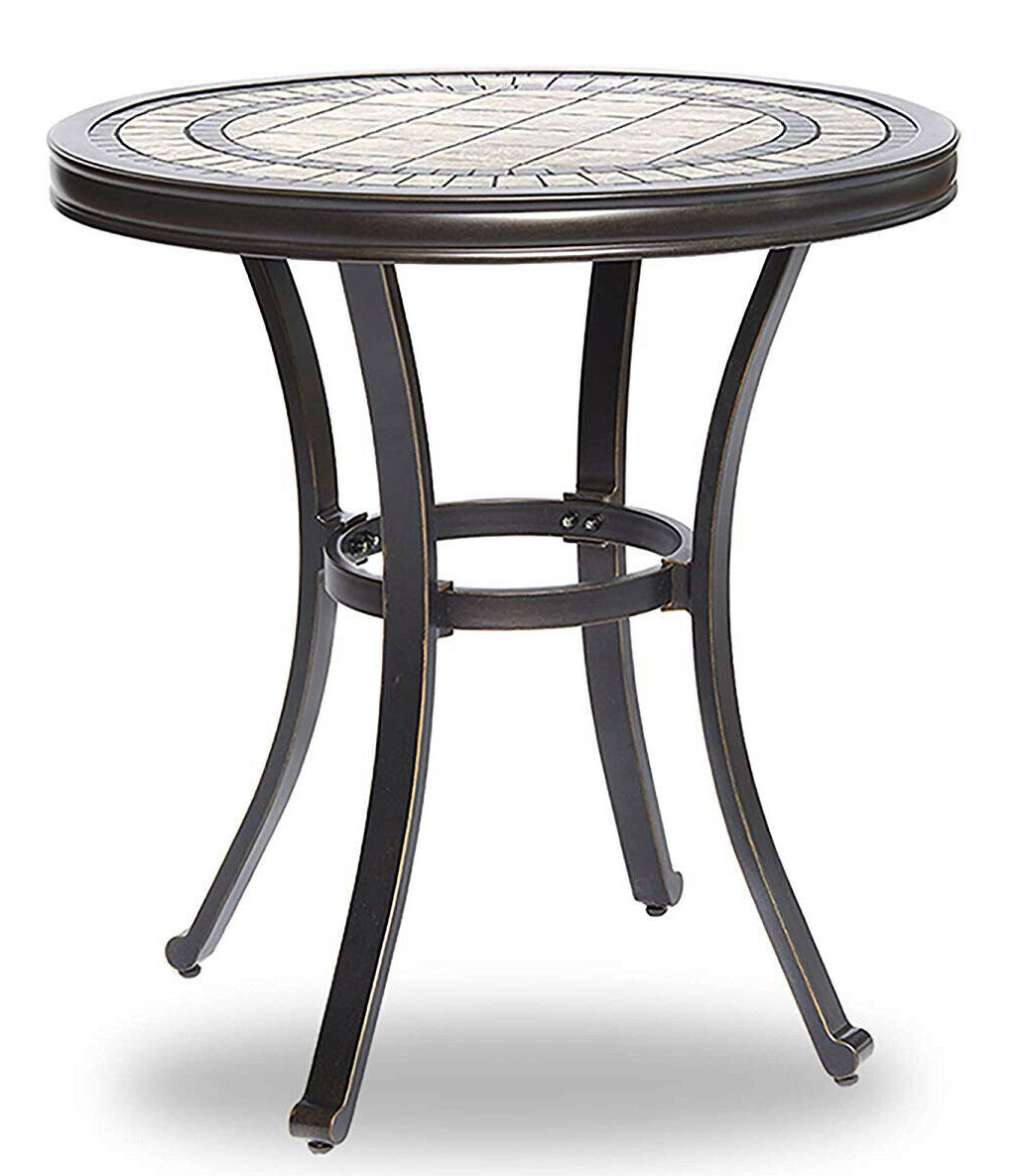 Fleur De Lis Living Renita Metal 2 - Person Bistro Table | Wayfair