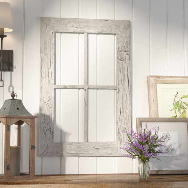 Fake Window Wall Decor Wood | Wayfair