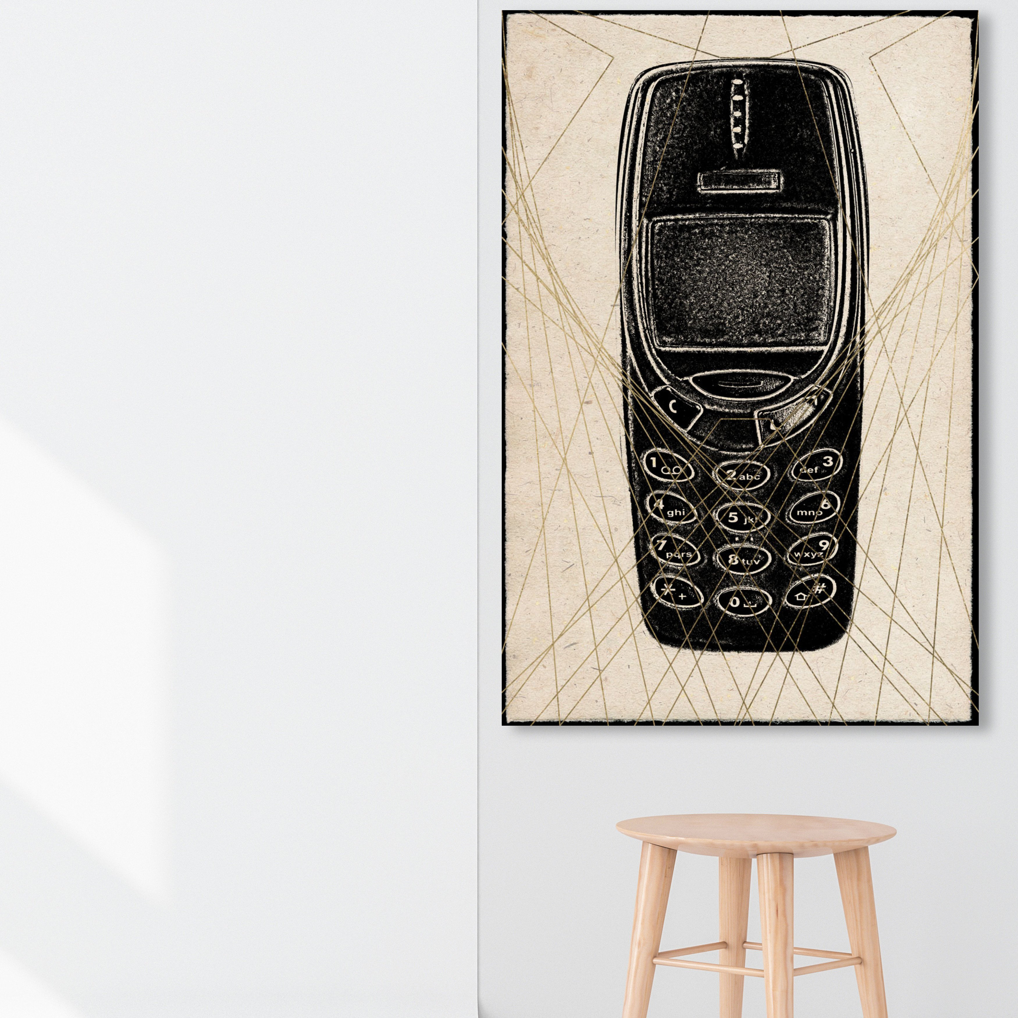 Art Remedy Computer Cell Phone - Painting on Canvas | Wayfair