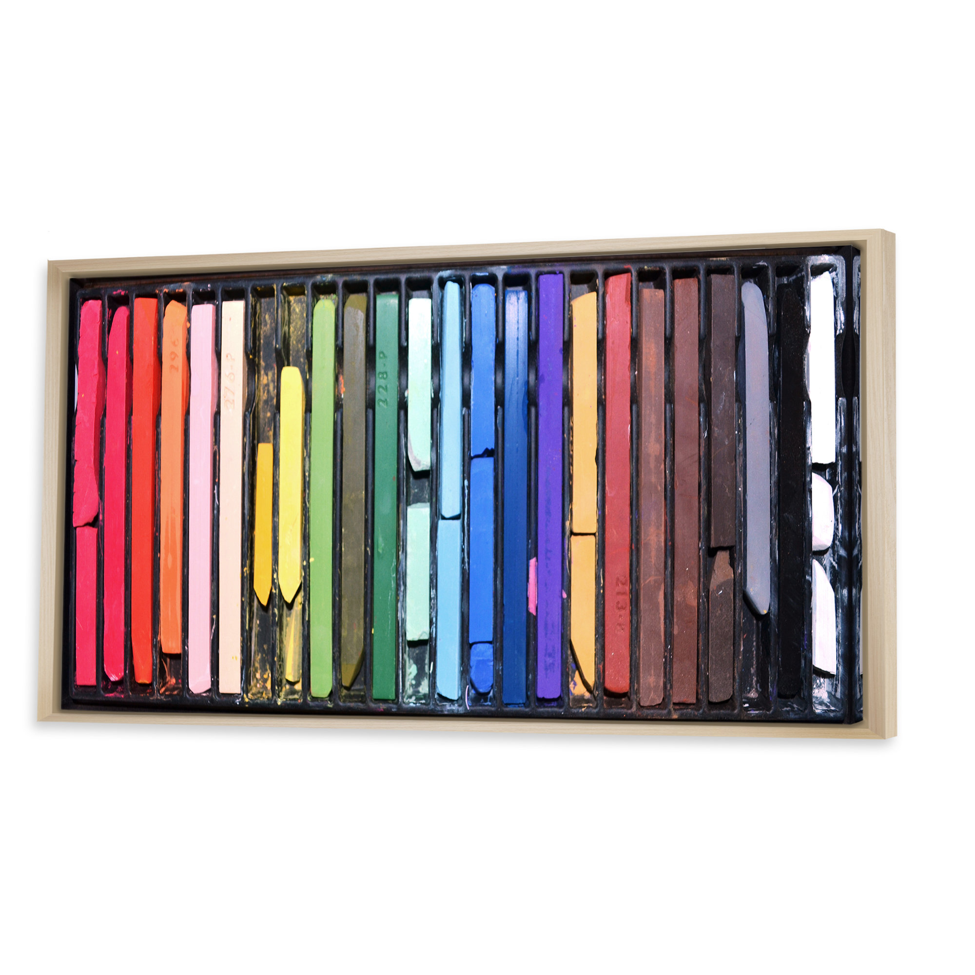 Ebern Designs Color Paradigm Of Art Sticks Color Paradigm Of Art Sticks ...