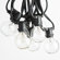 HometownEvolutionInc 50' Outdoor 40 - Bulb Globe String Light (End to ...