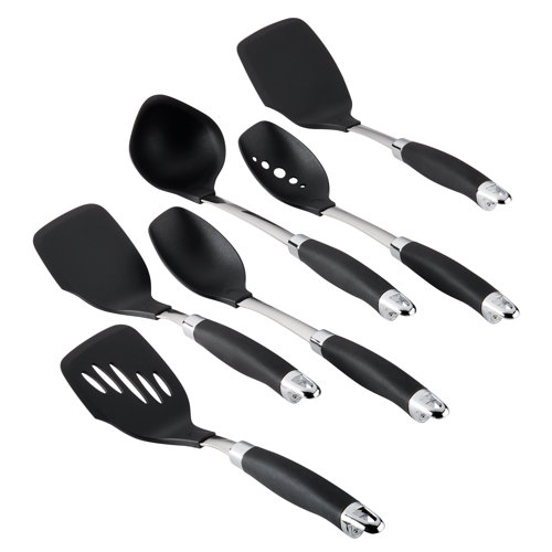 Anolon Tools and Gadgets SureGrip Nonstick Kitchen Utensil Set, 6-Piece ...