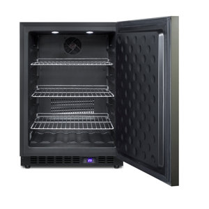 Summit Appliance Basalt 4.72 Cubic Feet cu. ft. Frost-Free Undercounter ...