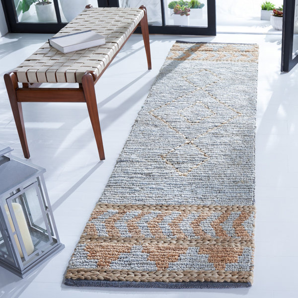 Union Rustic Nicola Handmade Flatweave Jute/Sisal Blue Rug & Reviews ...