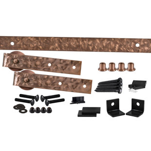 Copper Barn Door Hardware You'll Love in 2021 | Wayfair