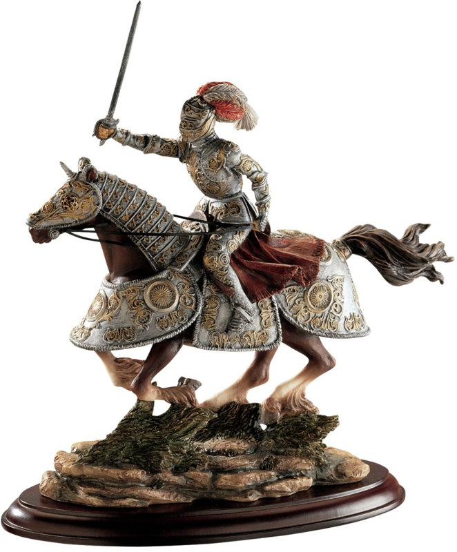 Design Toscano Medieval Knight Figurine & Reviews | Wayfair