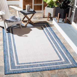 Wayfair | Blue Striped Area Rugs You'll Love in 2022