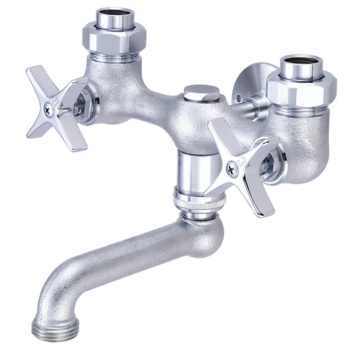 Central Brass Wall Mount Laundry Faucet & Reviews | Wayfair
