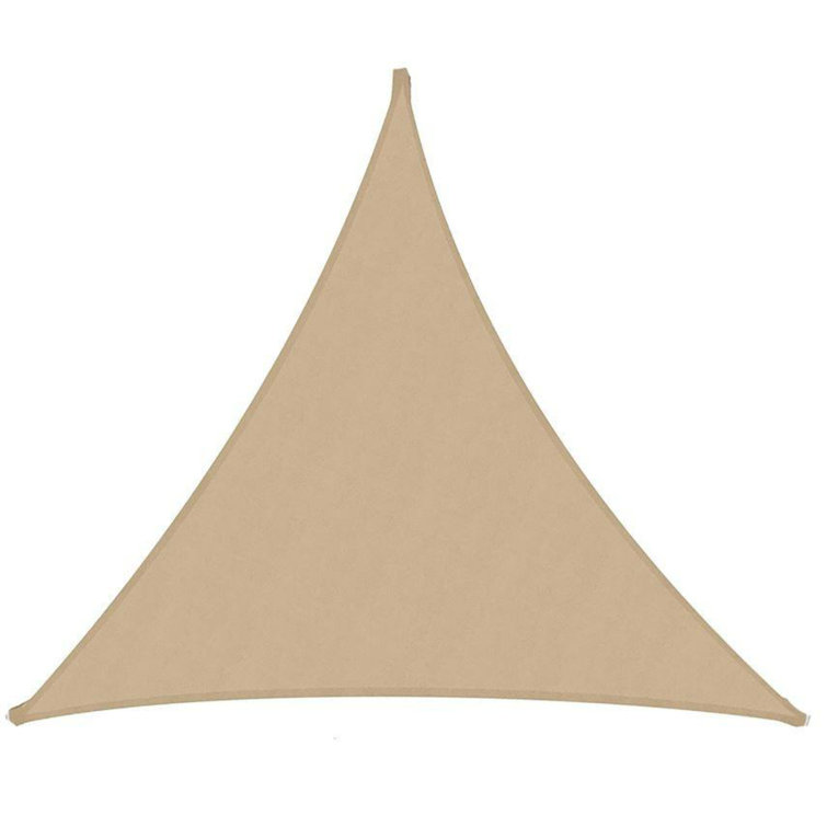 Dakota Fields Annuska 3m x 3m Triangle Shade Sail | Wayfair.co.uk