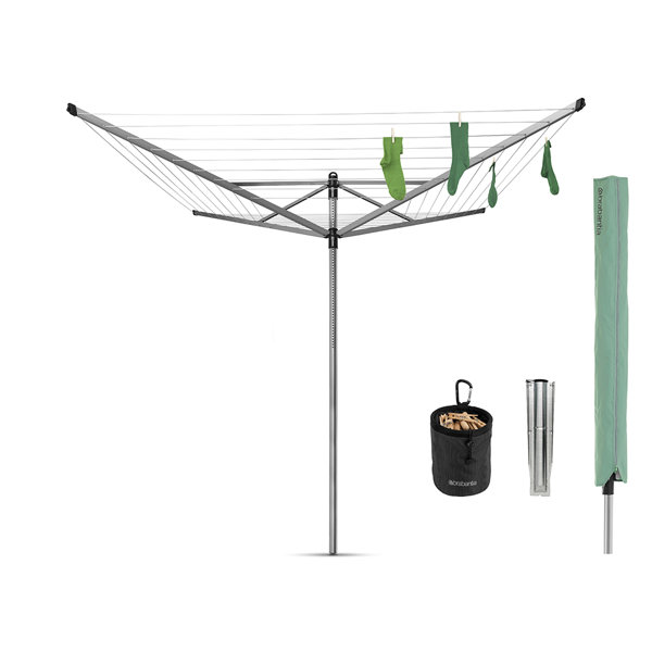 Brabantia Rotary Clothes Line with Accessories & Reviews | Wayfair.co.uk