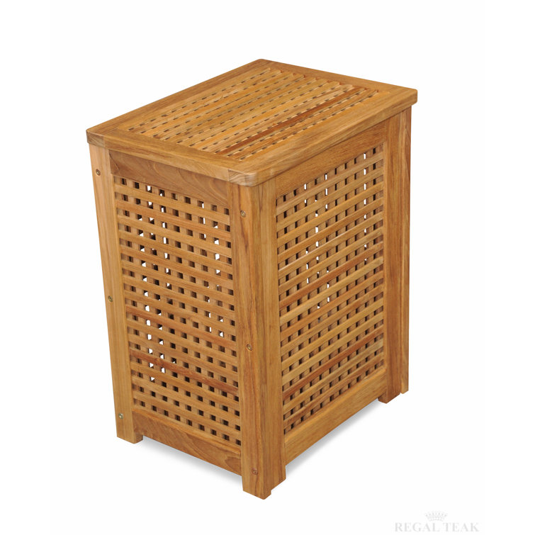 Regal Teak Laundry Hamper & Reviews - Wayfair Canada