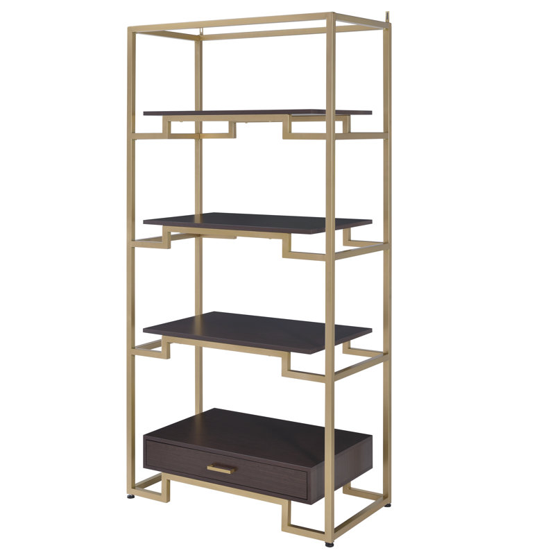 Everly Quinn Danyel Etagere Bookcase & Reviews | Wayfair