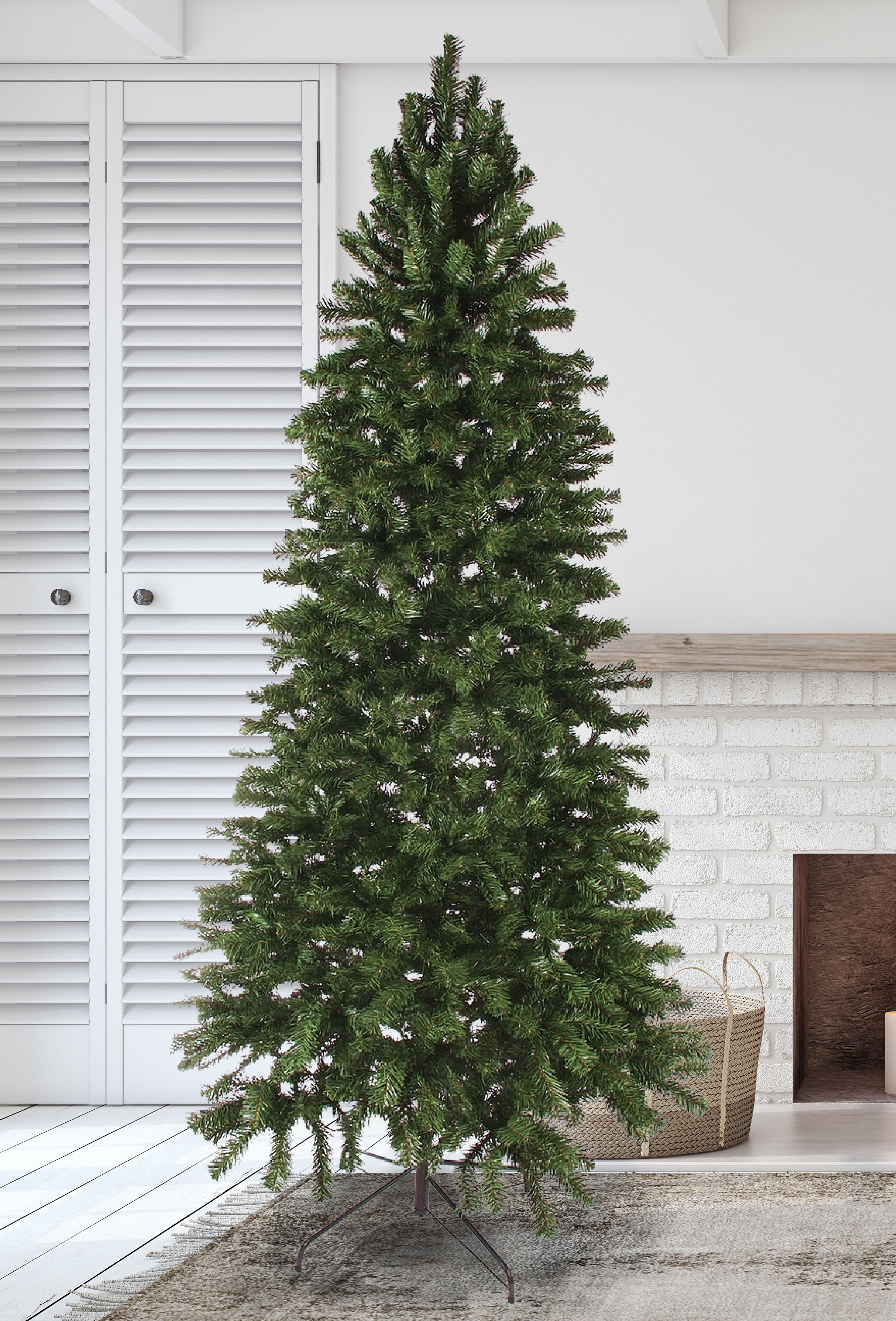 The Holiday Aisle® 8' Artificial Spruce Christmas Tree & Reviews | Wayfair
