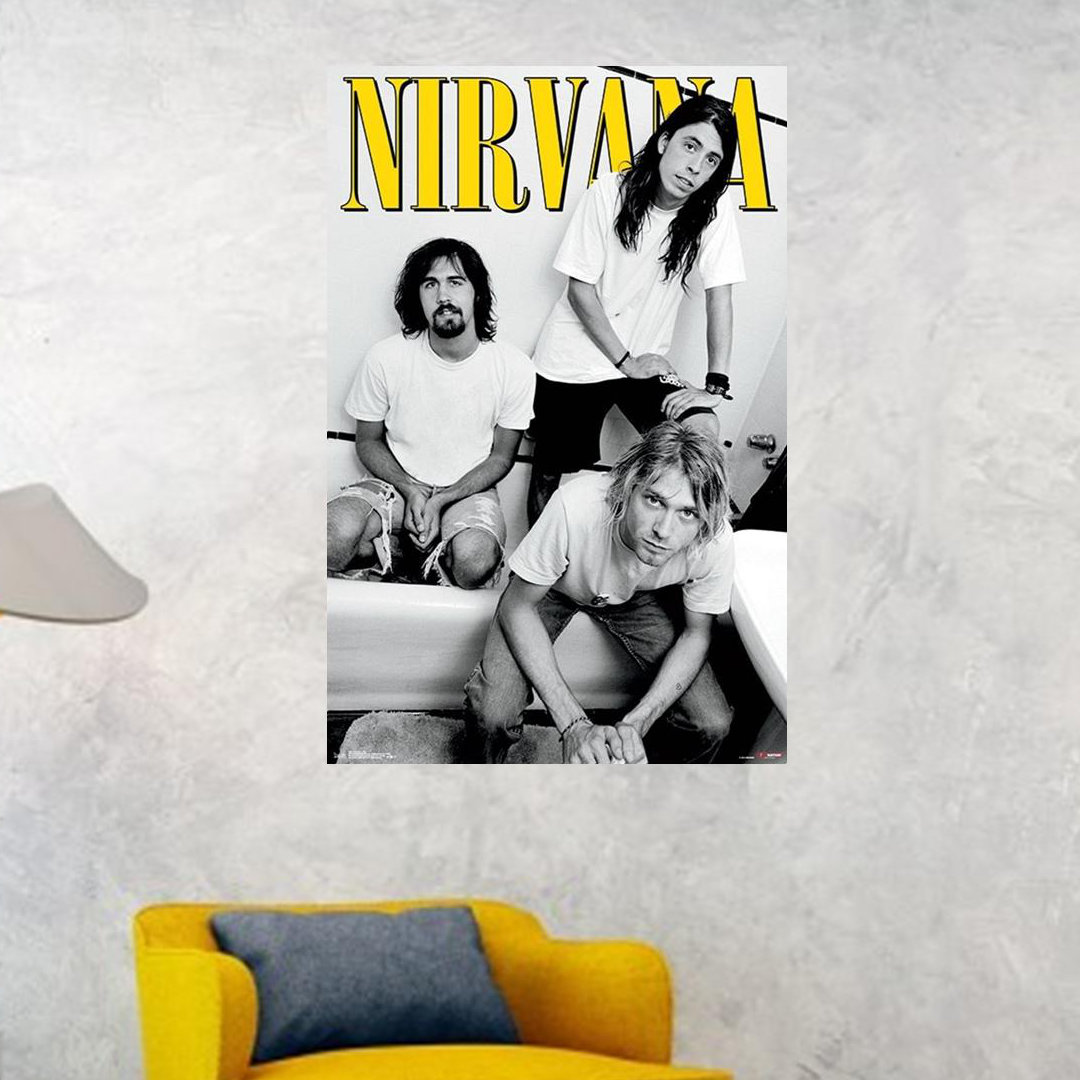 Buy Art For Less Nirvana - Graphic Art | Wayfair