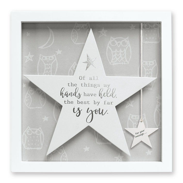 Maturi Sentiment Star Wall Décor | Wayfair.co.uk